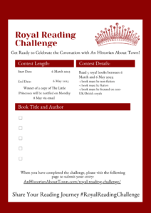 An Historian About Town Royal Reading Challenge | An Historian About Town